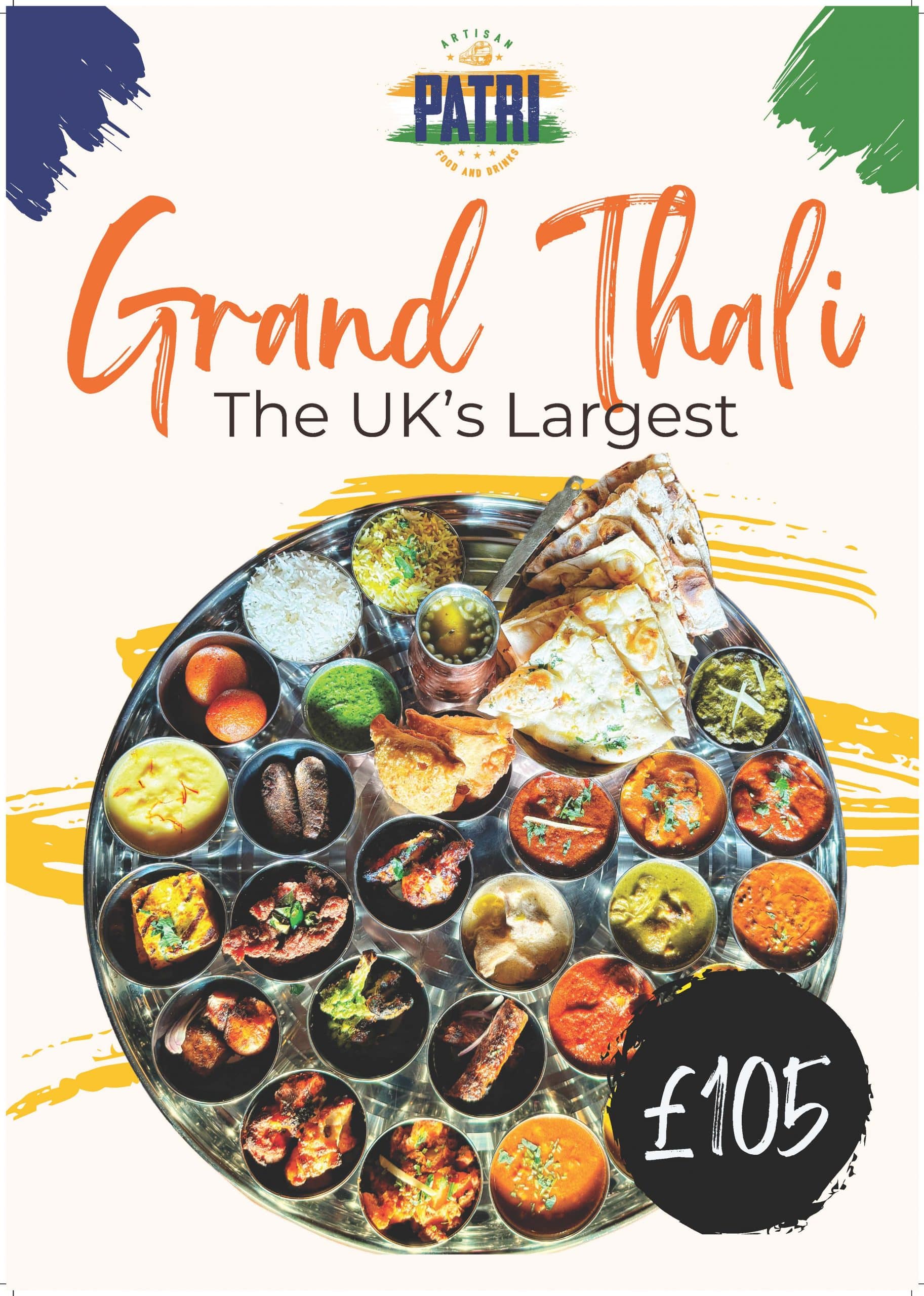 What's on - Patri Indian Restaurant Ealing Hammersmith and Northfields